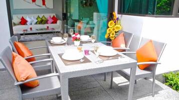 Refeições ao ar livre