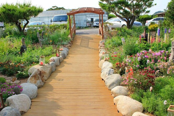 Entrada do alojamento