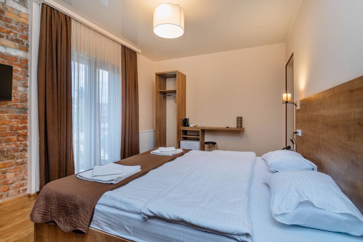 1 quarto, roupa de alta qualidade, minibar, cofre no quarto 
