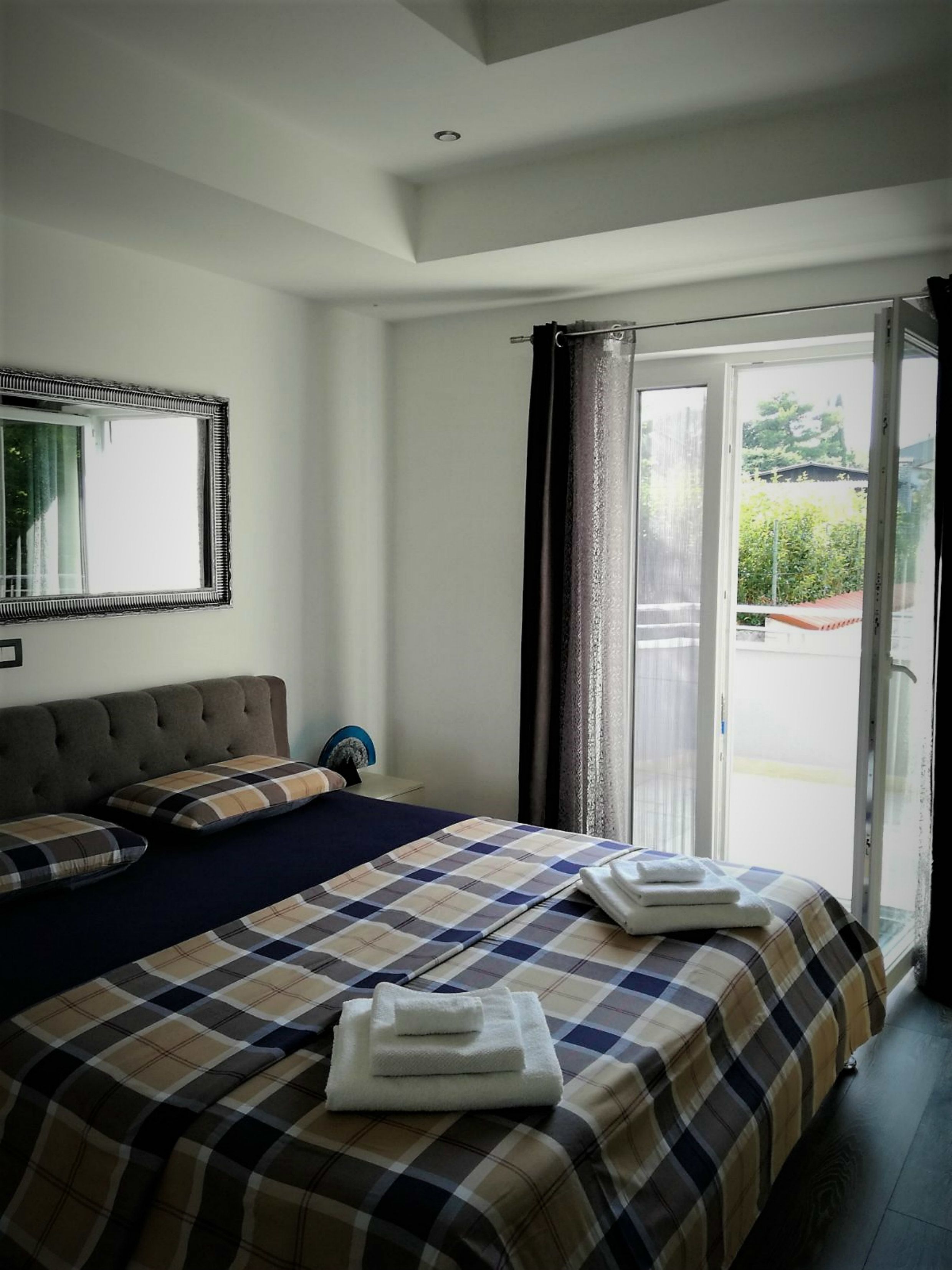Apartamento Exclusivo, 4 quartos, terraço, vista para a praia (Sofia) | Lençóis de algodão egípcio, roupa de alta qualidade 