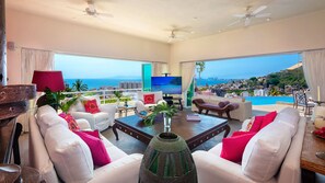 Televisor de ecrã plano de 40 polegadas com canais digitais, televisor