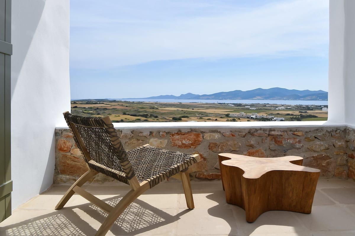 Villa, 2 quartos, banheira de hidromassagem, vista para o mar (Aethra) | Vista do quarto