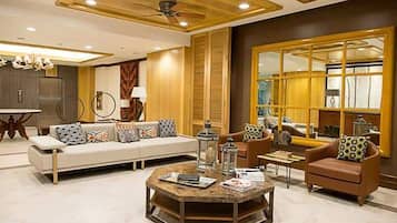 Sala de estar do lobby