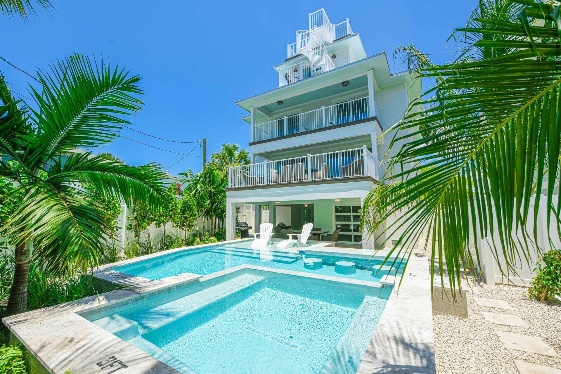 SIESTA KEY #1 BEACH USA: GROUP OF 4 COTTAGES CAN BE RENTED TOGETHER OR ...