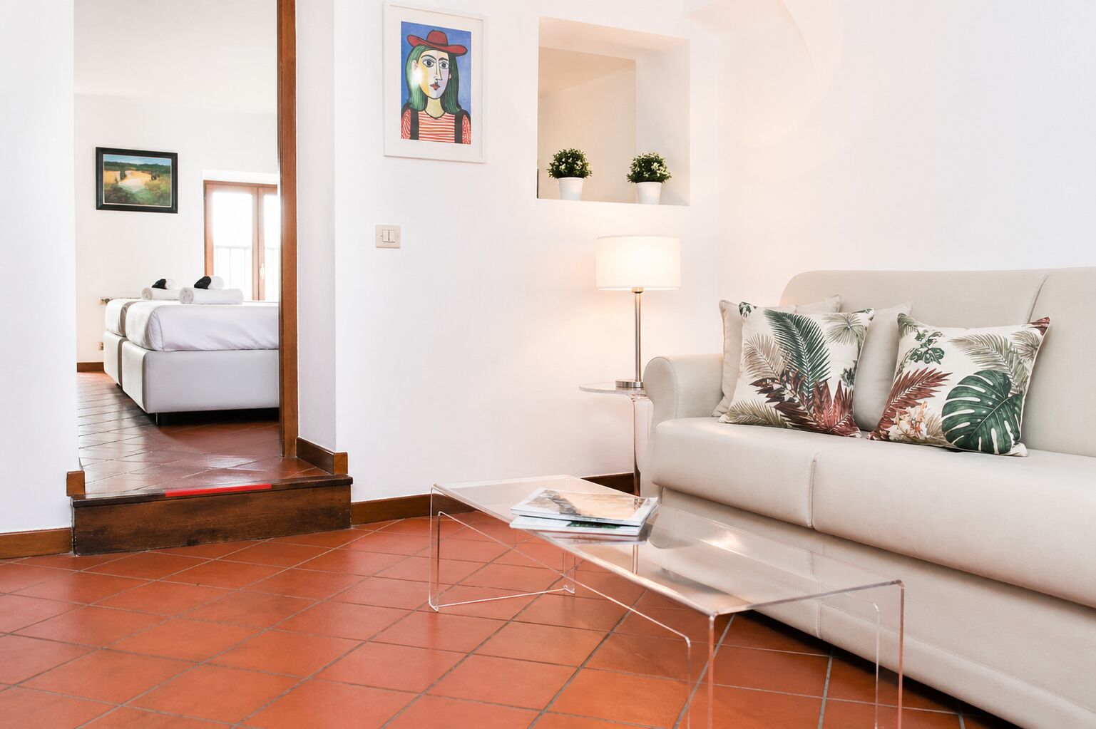 Apartamento, 2 quartos | Área de estar | TV de tela plana, Netflix, serviços de streaming