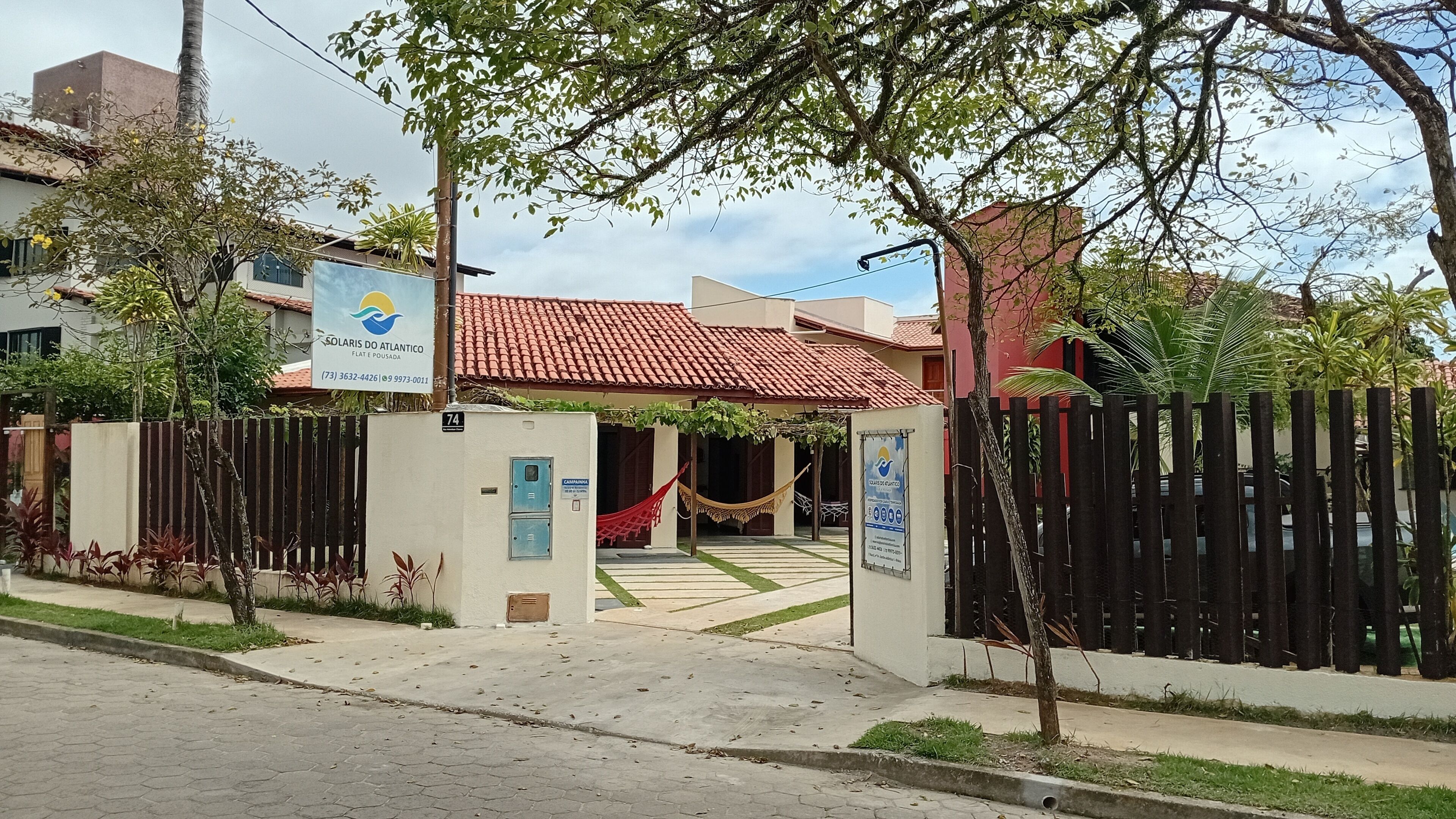 Fachada do alojamento