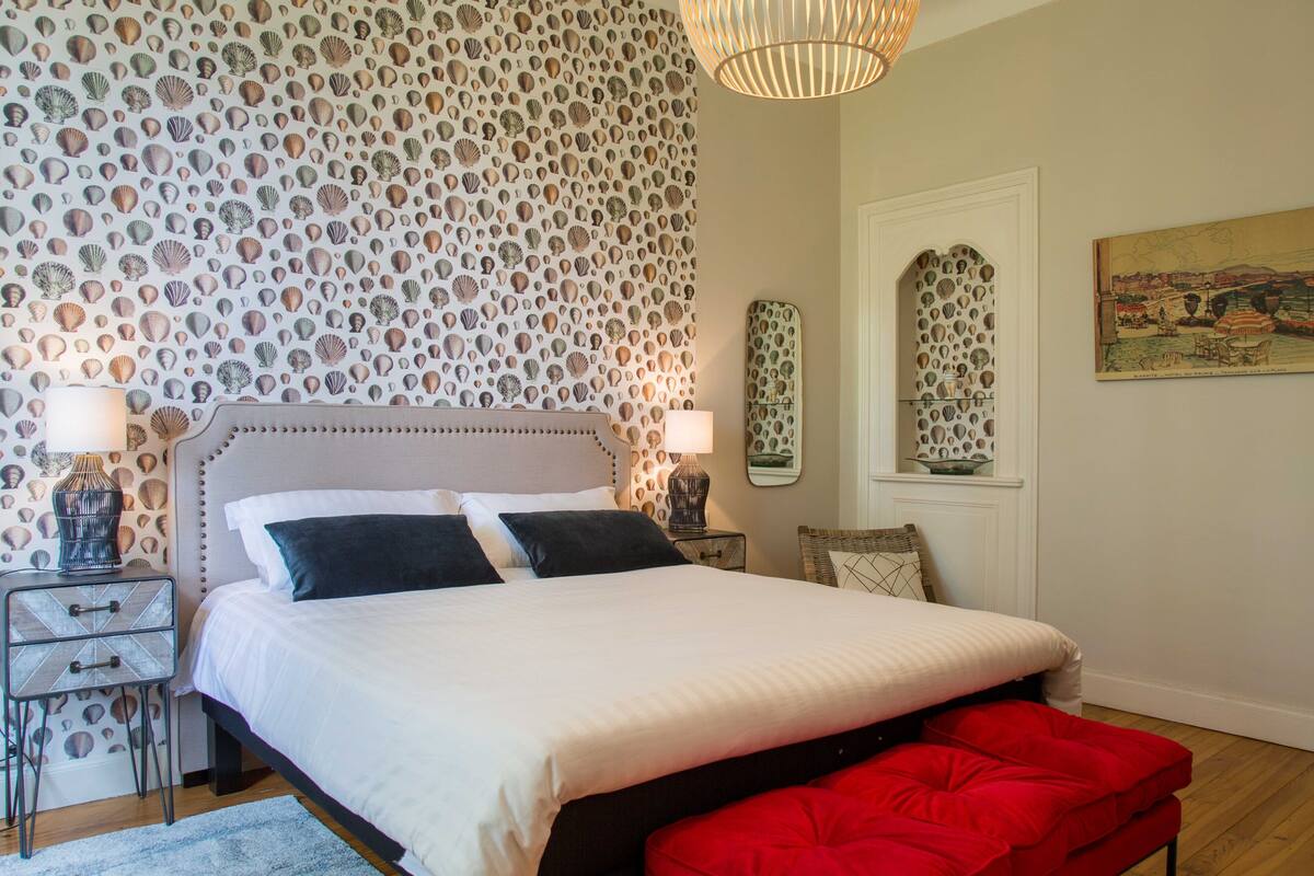 Quarto Duplo Deluxe, casa de banho anexa, vista para o parque (La Plage du Marquis) | 1 quarto