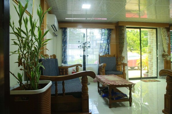 Sala de estar do lobby