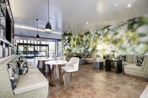 Sala de estar do lobby