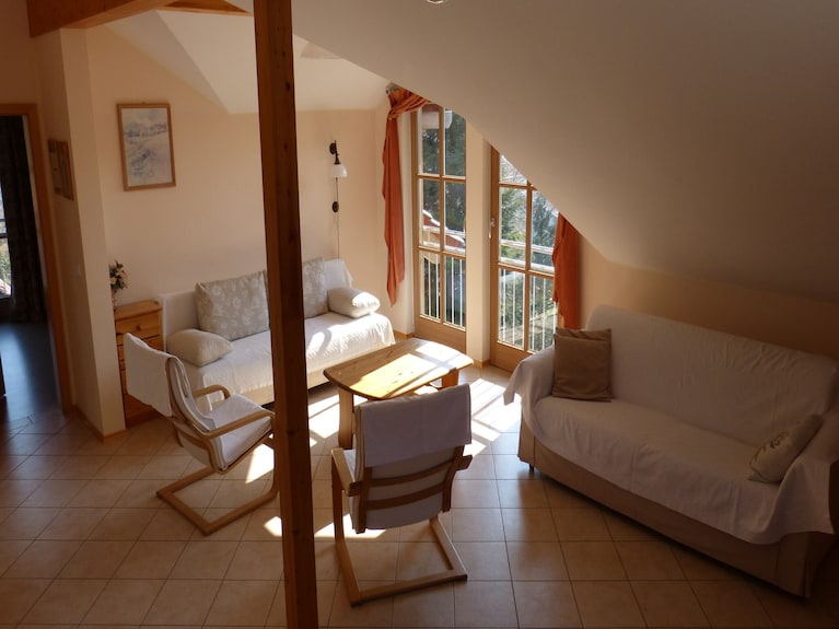 Ferienwohnung Mit Bergblick, 55 Qm Obergeschoss, 1 Separates Schlafzimmer - Prien am Chiemsee