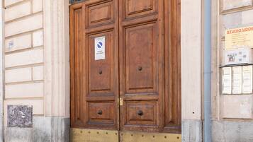 Entrada do alojamento