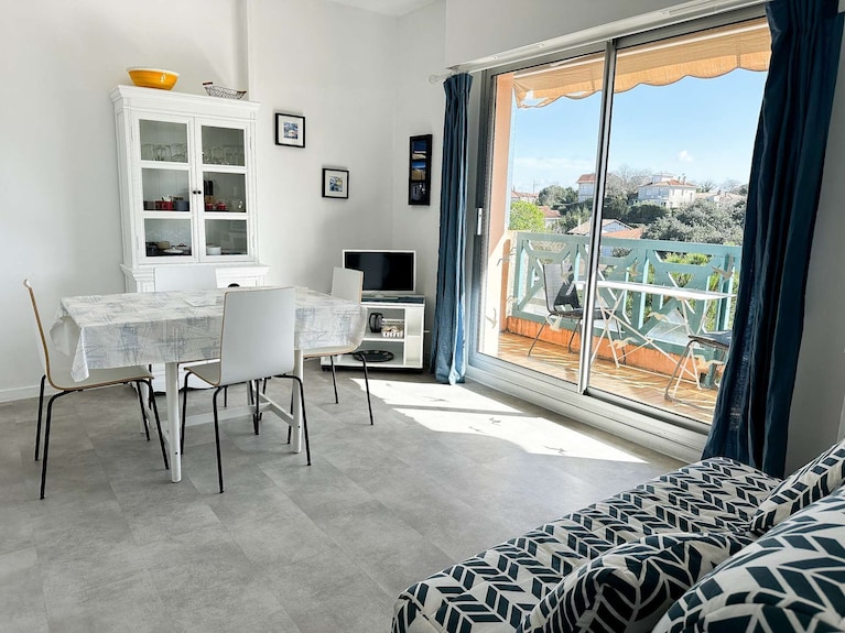 T2 Rénové 4 Pers. En 1ère Ligne, Accès Direct Plage - Bassin d'Arcachon