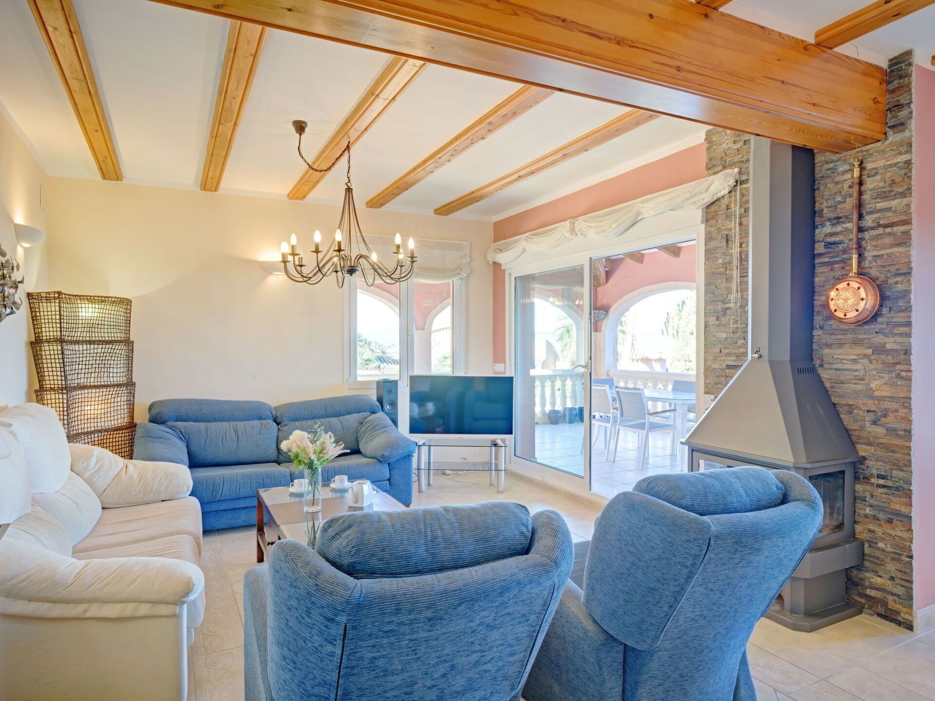 Maison De Vacances Privée Avec Piscine Privée, Climatisation, Wifi, Tv, Terrasse, Vue Panoramique - Xàbia