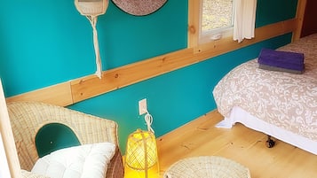 1 quarto, camas com colchões pillow-top, individualmente decorados