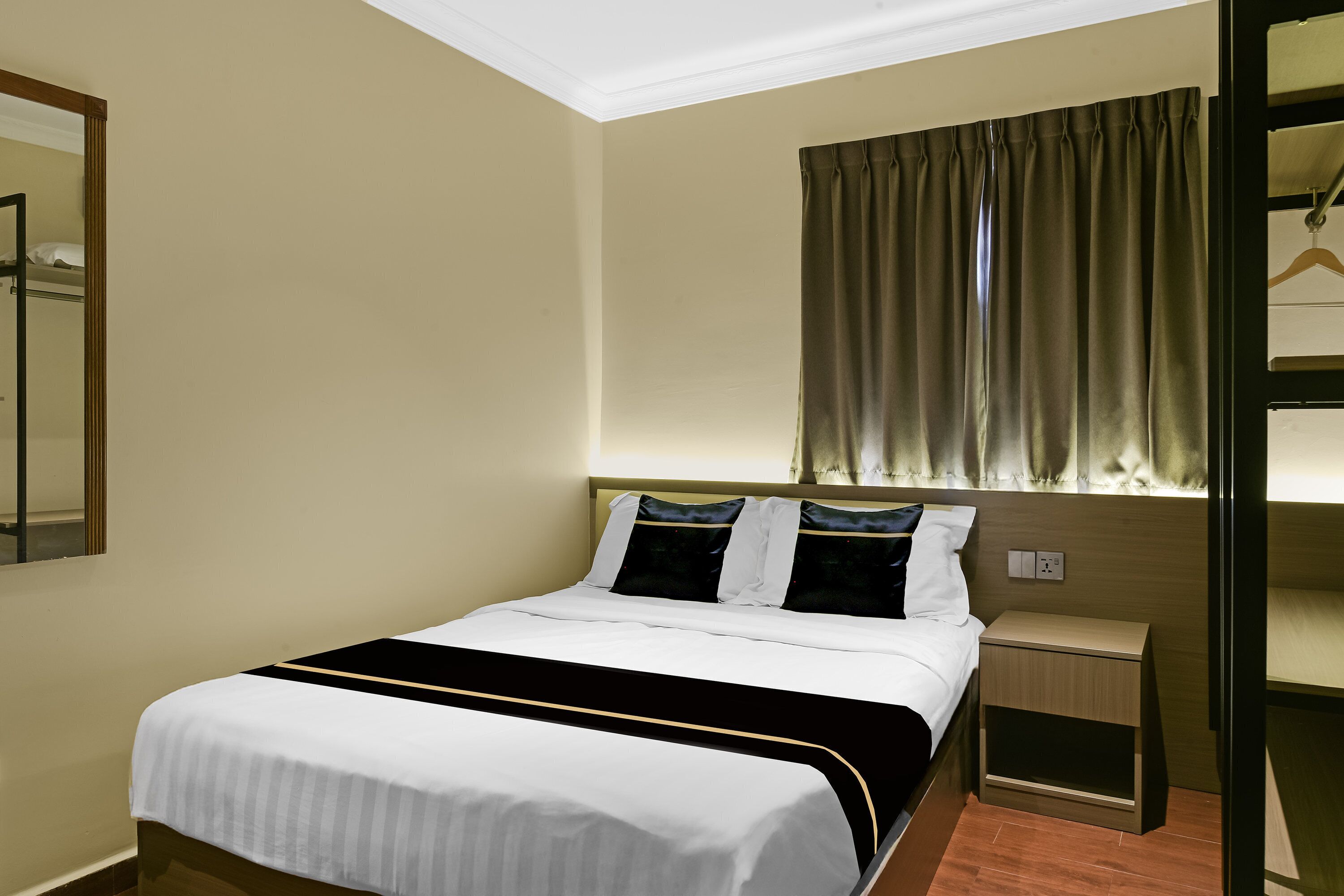 Quarto Duplo Deluxe, 1 cama de casal | Wi-fi grátis, roupa de cama fornecida 