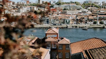 Quarto Premium, varanda, vista para o rio | Minibar, cofre no quarto, secretária