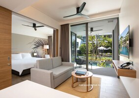 One Bedroom Suite Pool Access | Lençóis de algodão egípcio, roupa de alta qualidade 