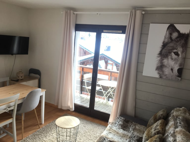 Au Centre Du Village Des Gets, Appartement Skis Aux Pieds Vue Sur Les Pistes - Les Gets