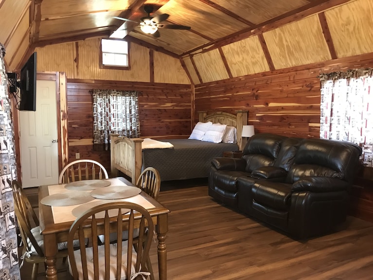 Rocky Top Winery Hermosa Cabaña De Cedro Rústico - Oklahoma