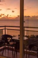 Quarto casal luxo, vista para o mar | Vista da sacada