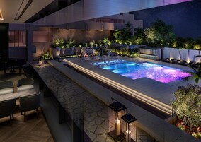 Piscina exterior sazonal