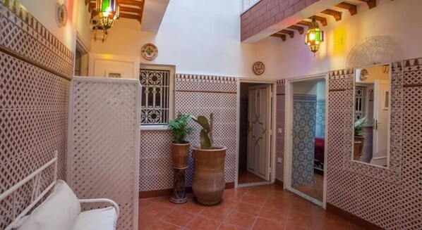 Sala de estar do lobby