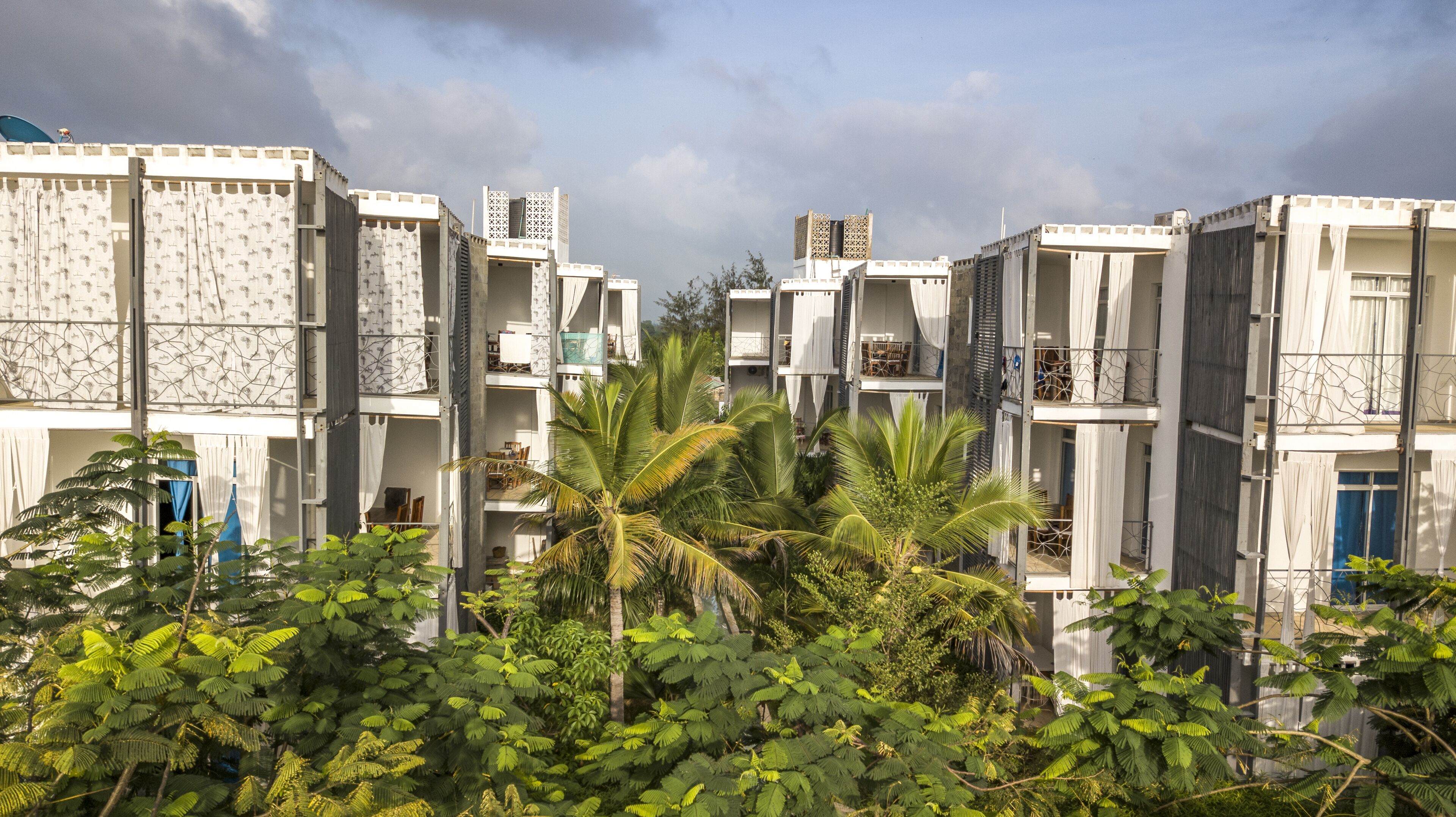 Fachada da propriedade