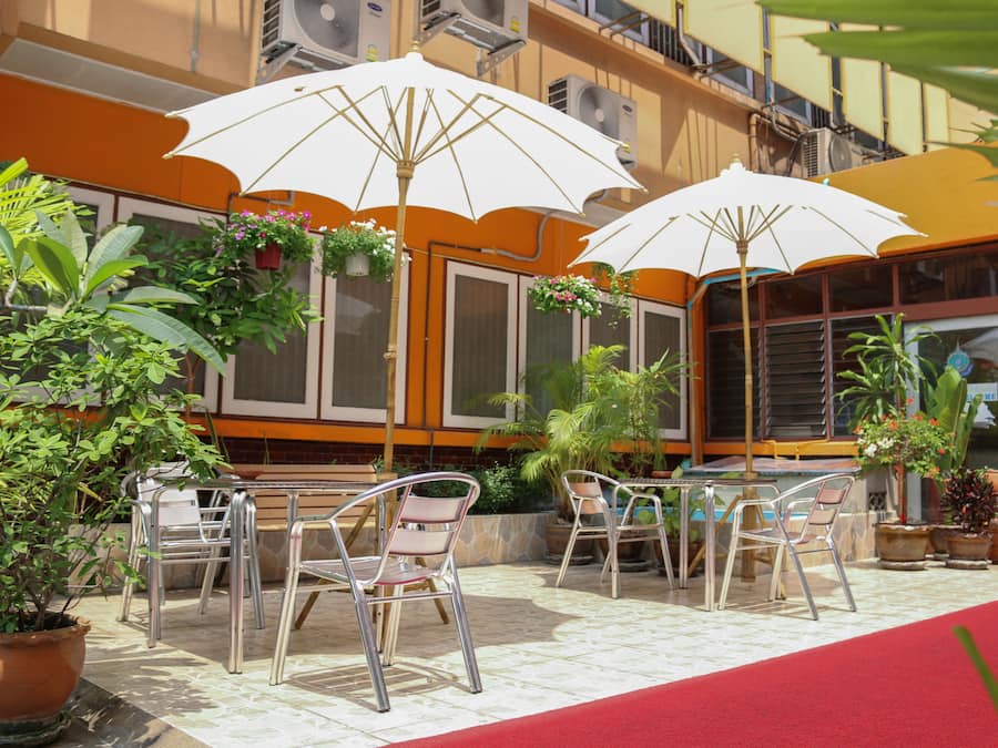 Fachada do alojamento