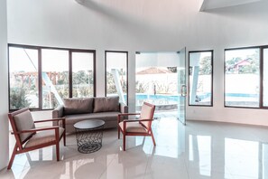 Sala de estar do lobby