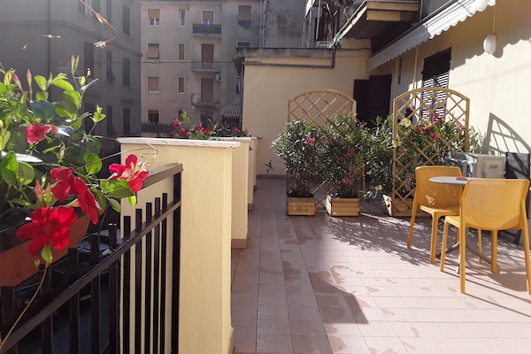 Quarto Duplo Comfort (Vernazza) | Terraço/pátio interior