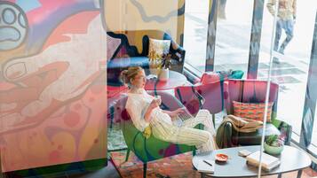 Sala de estar do lobby