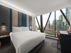 Quarto superior, 1 cama Queen | Roupas de cama de algodão egípcio, roupas de cama premium