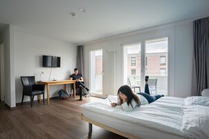Suite, 2 quartos, casa de banho privativa (Annex Room) | Sala de estar