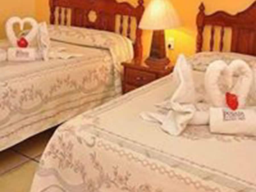 Quarto quádruplo, 2 camas de casal | Wi-Fi de cortesia, roupa de cama