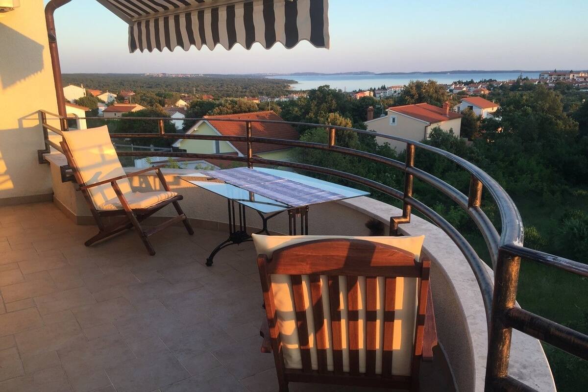 Apartamento, 1 cama de casal e sofá-cama | Varanda
