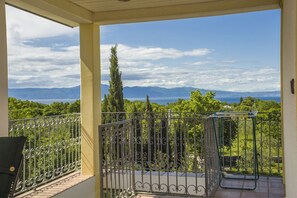Apartamento, 1 cama de casal e sofá-cama | Varanda