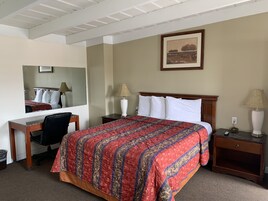 Quarto Individual, 1 cama queen-size | Wi-fi grátis, roupa de cama fornecida 