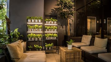 Sala de estar do lobby