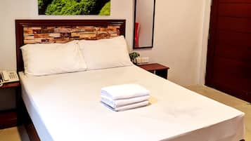 Wi-Fi de cortesia, roupa de cama