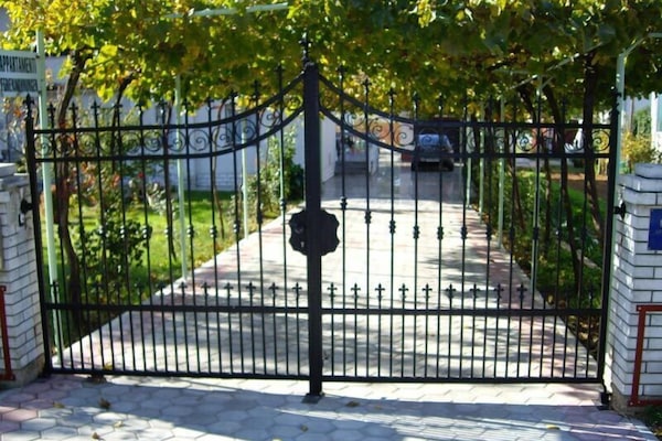 Entrada do alojamento