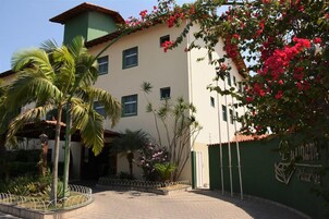 Entrada do alojamento