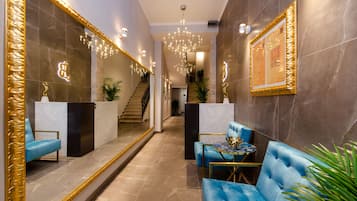 Sala de estar do lobby