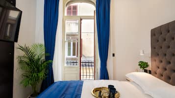 Quarto Duplo Comfort, 1 cama de casal, varanda, Vista para a cidade | Vista do quarto