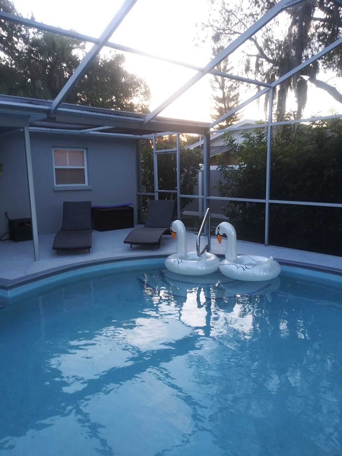 Pool Home on Gulf Gate 5min away from Siesta Key, Sarasota, FL Vacation ...