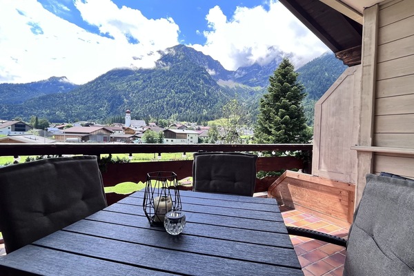 Apartamento, 1 quarto, pátio, vista para a montanha (1) | Terraço/pátio interior