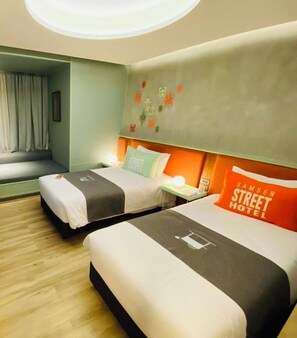 Superior Twin Room with Cooking Class | Roupa de alta qualidade, minibar, com decoração personalizada 