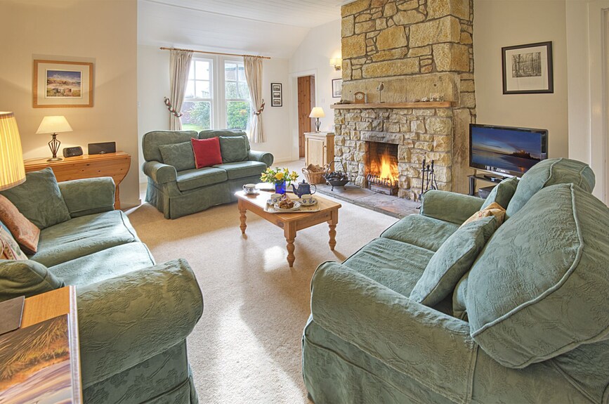 Sandham - Près De La Plage De Sable De Bamburgh Pour 6 Personnes - Bamburgh