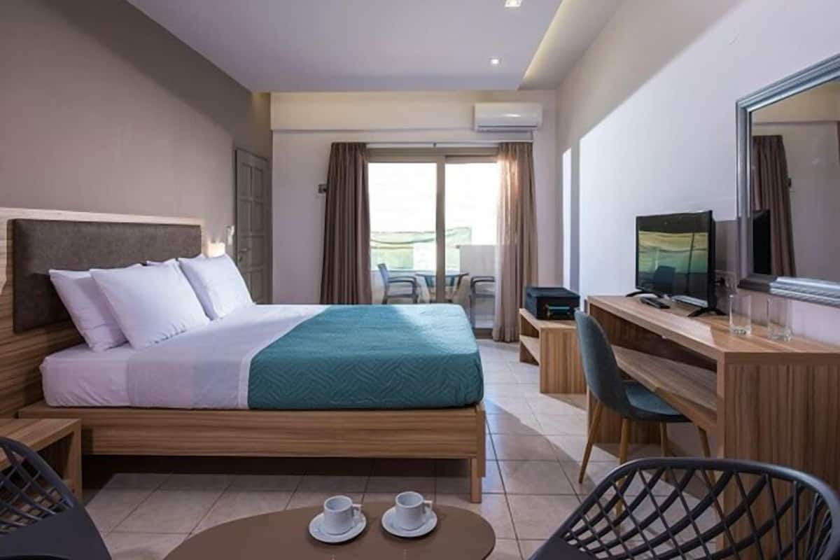 Deluxe Beach Double or Twin Room, Second Floor | Roupas de cama de algodão egípcio, roupas de cama premium
