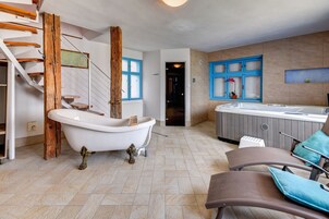 Salas para tratamentos a dois, massagens com pedras quentes