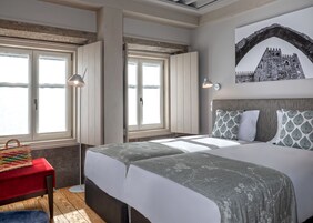 Quarto casal ou duplo, vista para a cidade (Namoradeira) | Roupas de cama premium, individualmente decorados